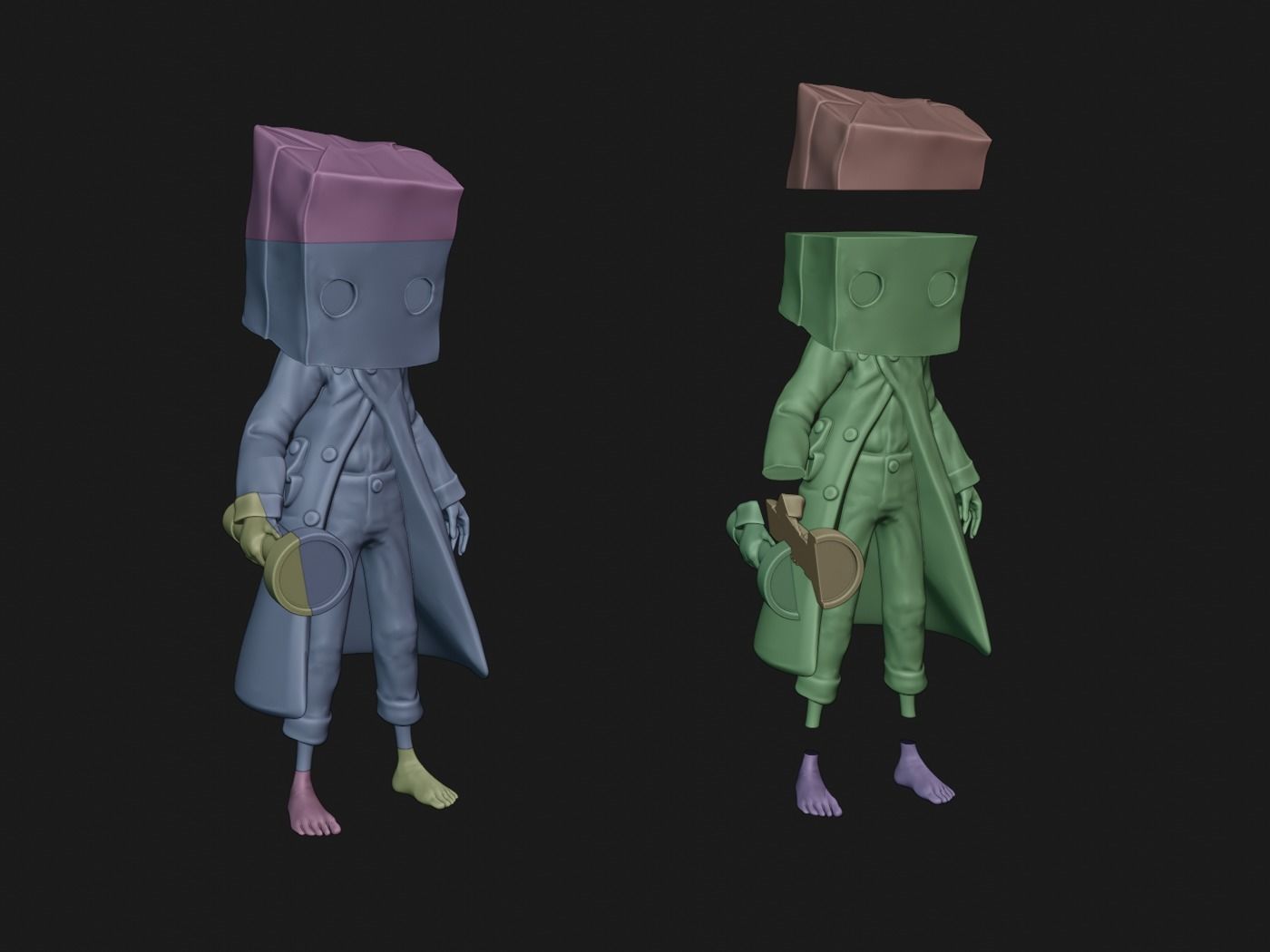 Mono - Little Nightmares II 3D model 3D printable | CGTrader
