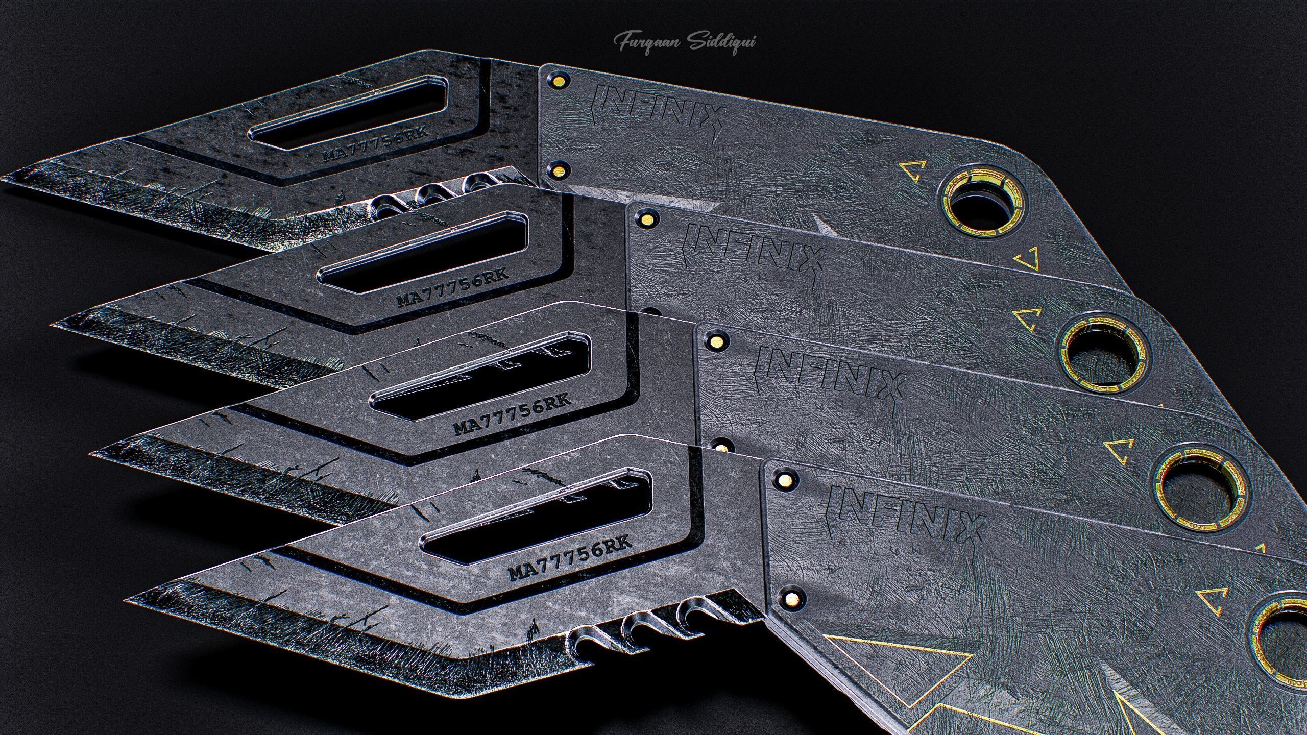 3D model Knife Stylized VR / AR / low-poly | CGTrader