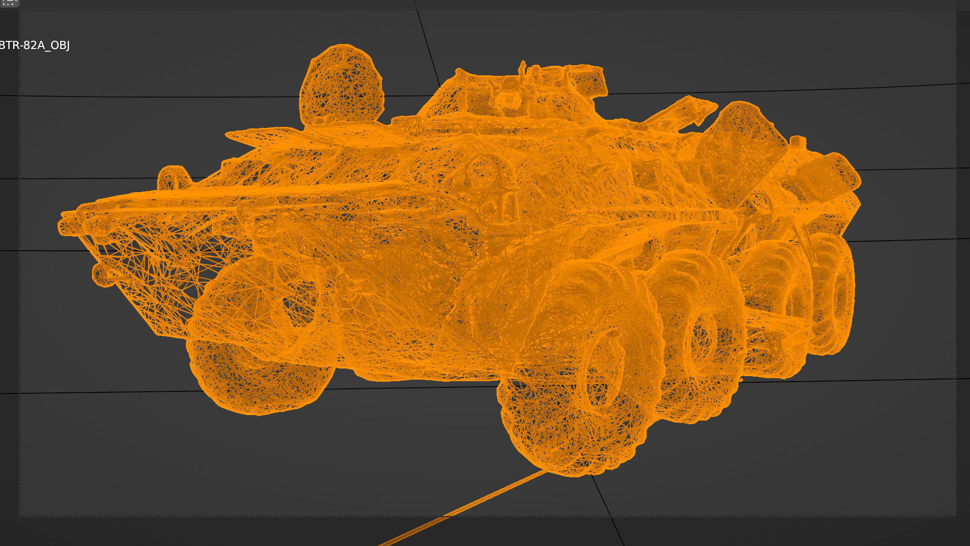 Russian BTR-82A destroyed by Ukrainian army 3D model | CGTrader