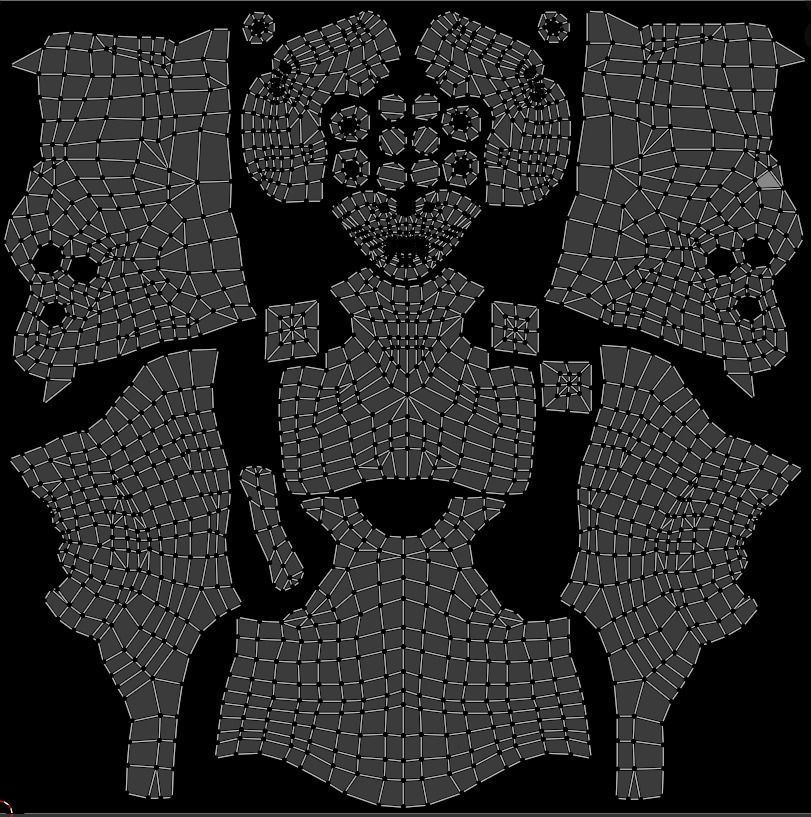 Sci-Fi monster creature Game-ready free VR / AR / low-poly 3D model ...