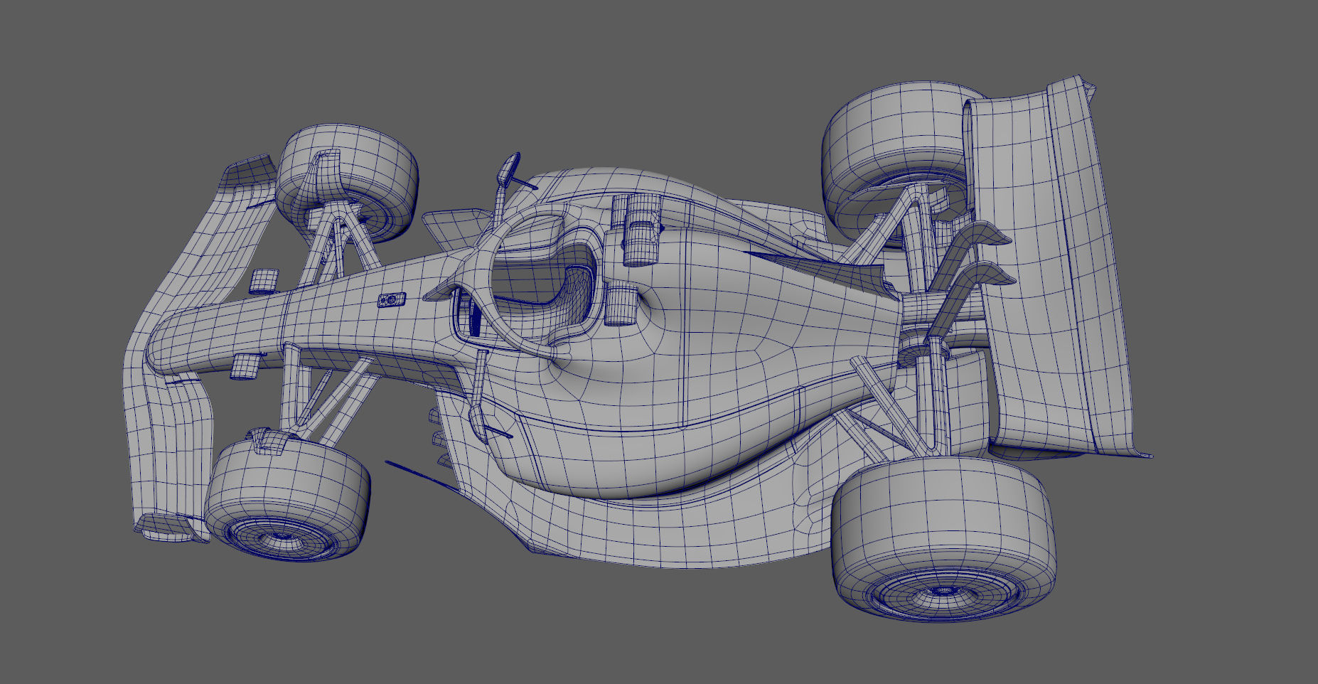 F1 2022 Cartoon Toy 3D model | CGTrader