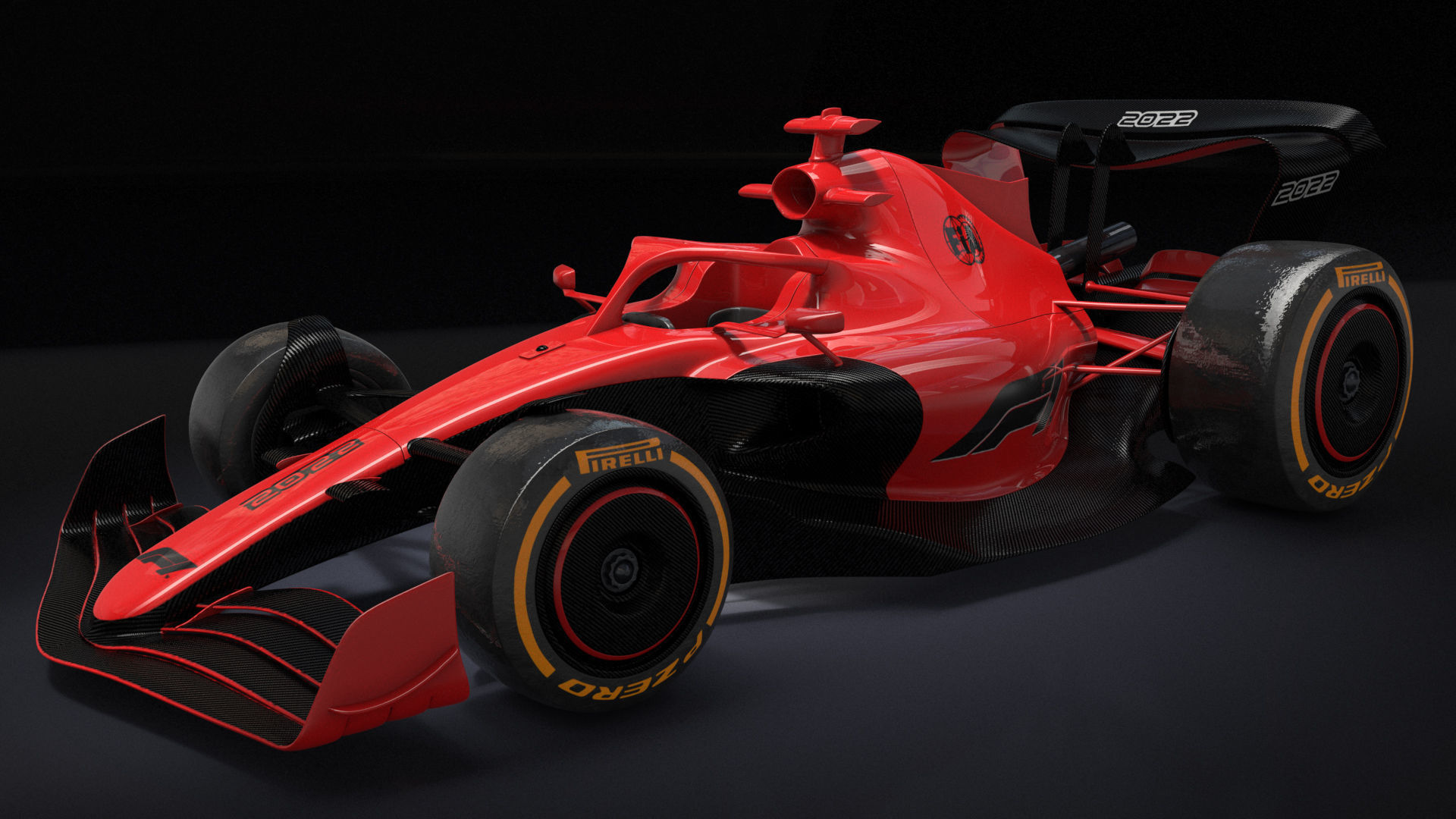 F1 2022 Cartoon Toy 3D model | CGTrader