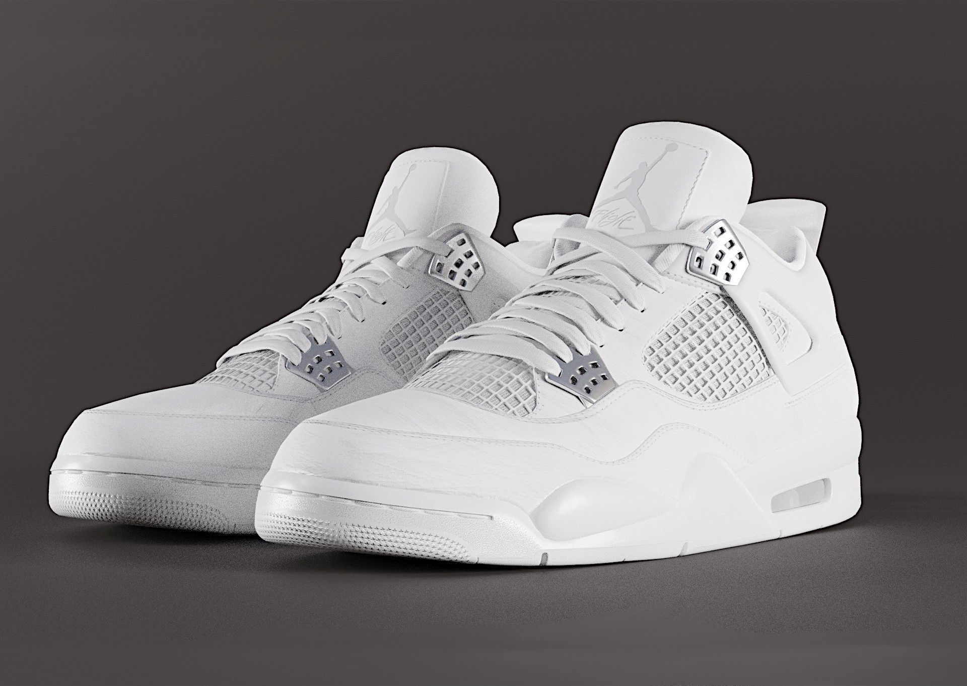 3D model Air Jordan 4 Jumpman Variety Pack VR / AR / low-poly | CGTrader