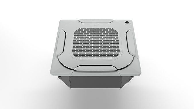 Midea Air Conditioner 3D model | CGTrader