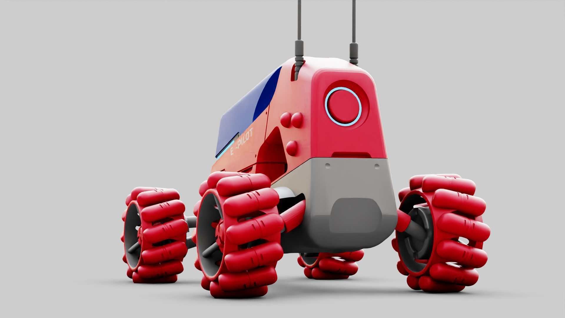 MARS COLONY VEHICLE RIGGED 3D model rigged | CGTrader