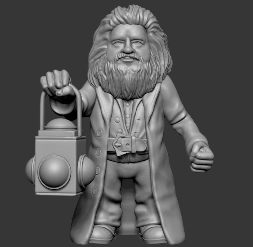 Hagrid Mini - 3D Printable Toy Figure - 1st Year Edition 3D model 3D ...