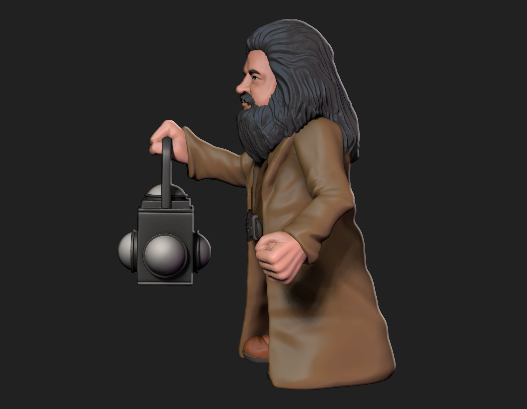 Hagrid Mini - 3D Printable Toy Figure - 1st Year Edition 3D model 3D ...
