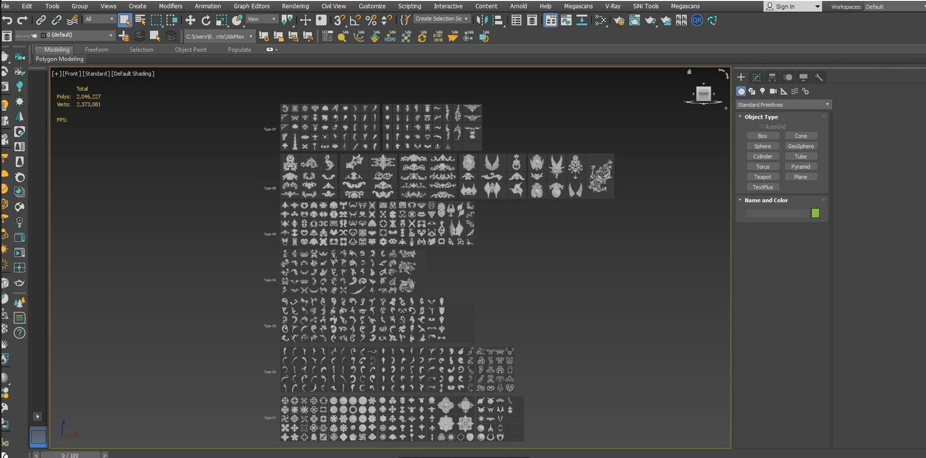 3D model ARCHITECTURAL KITBASH- 600 3d model MEGA Pack VR / AR / low ...