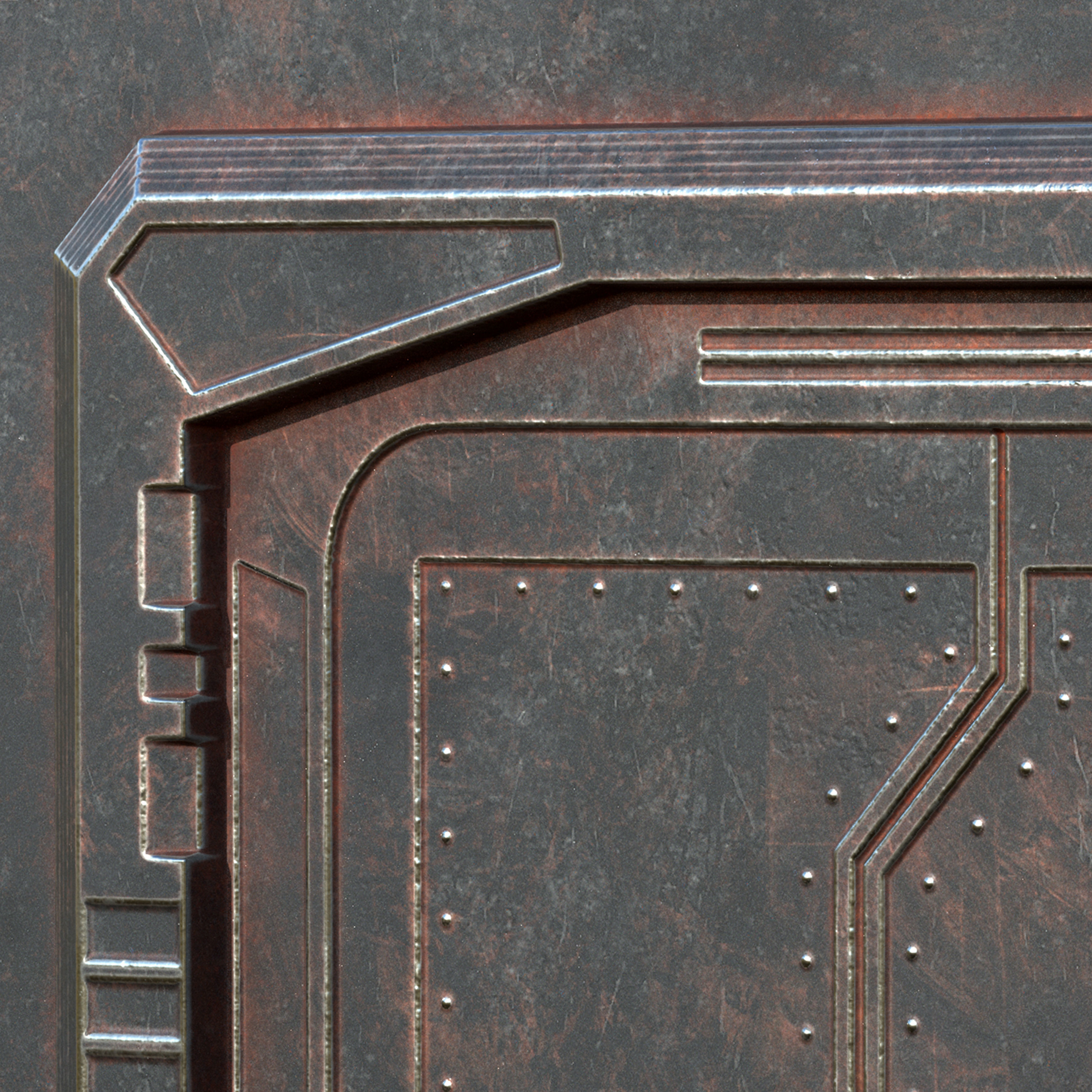 Sci-Fi Door Alpha - Free free Texture | CGTrader