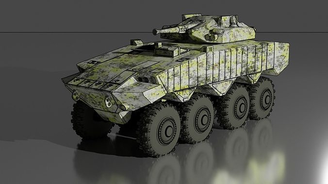 IDF Eitan equipped with 30mm gun 3D model 3D printable | CGTrader