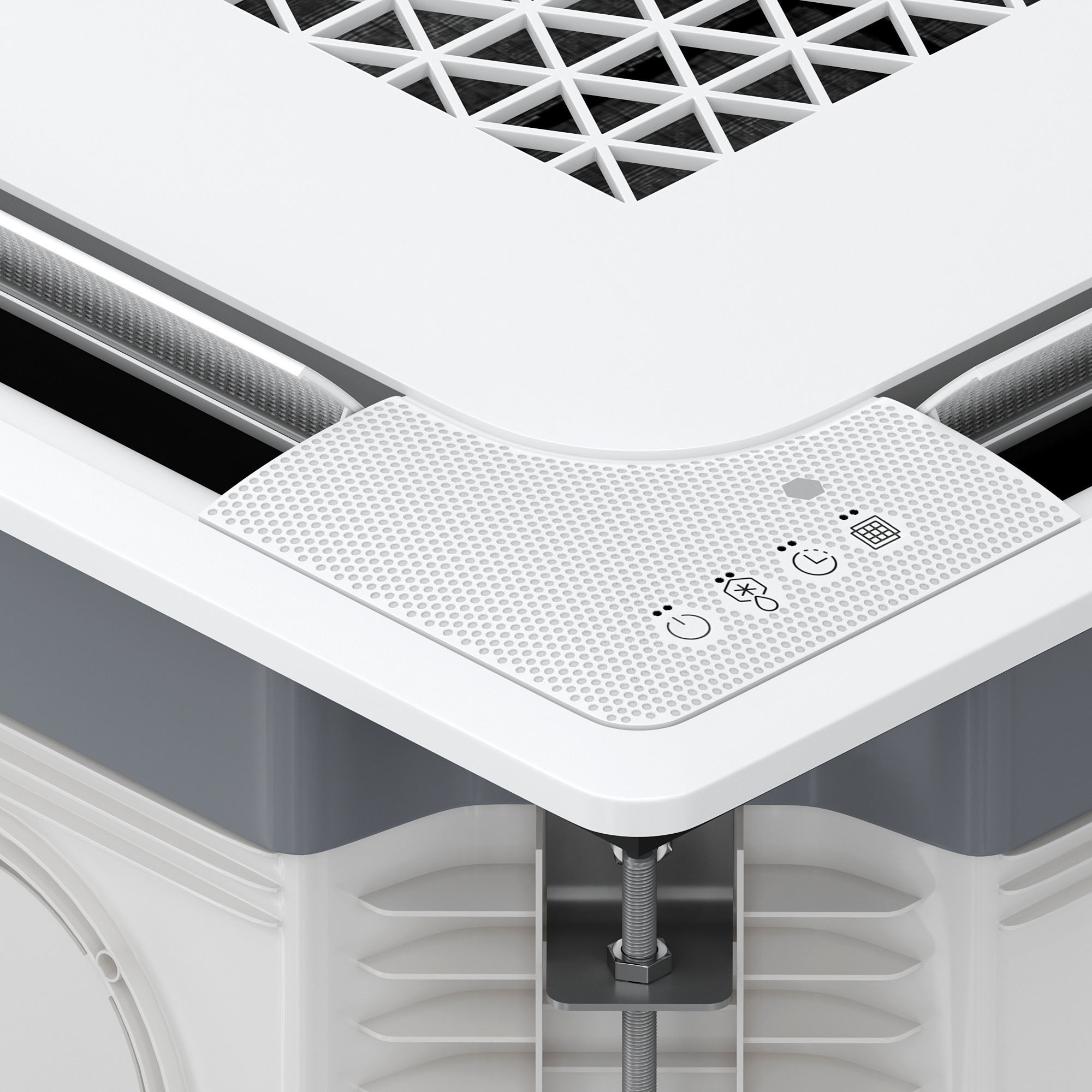 Samsung Windfree 4Way cassette air conditioner 3D model | CGTrader