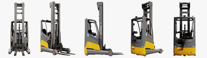 3D model Jungheinrich ETV 216i Reach truck VR / AR / low-poly | CGTrader