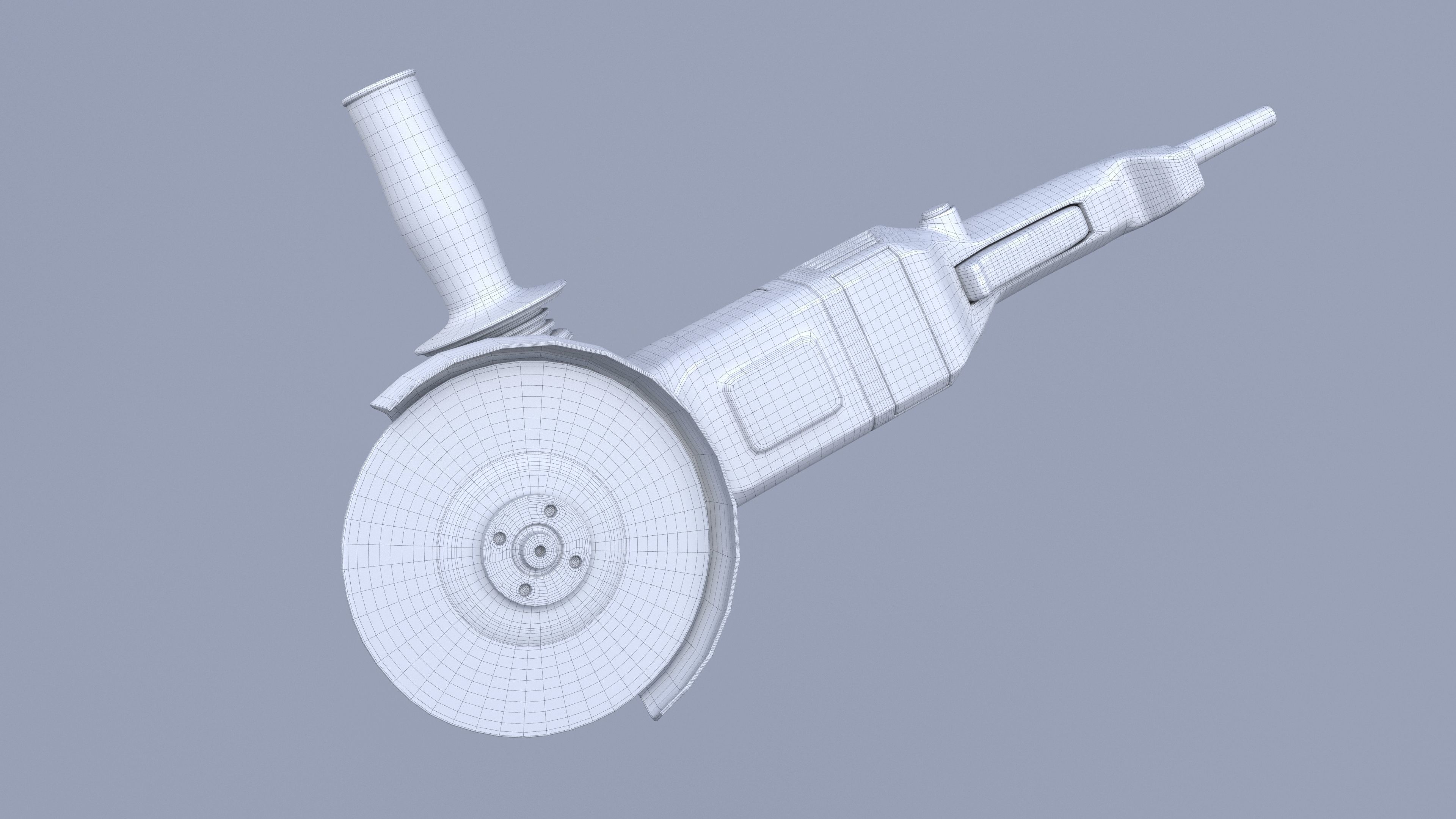 Grinder Tool 3D model | CGTrader