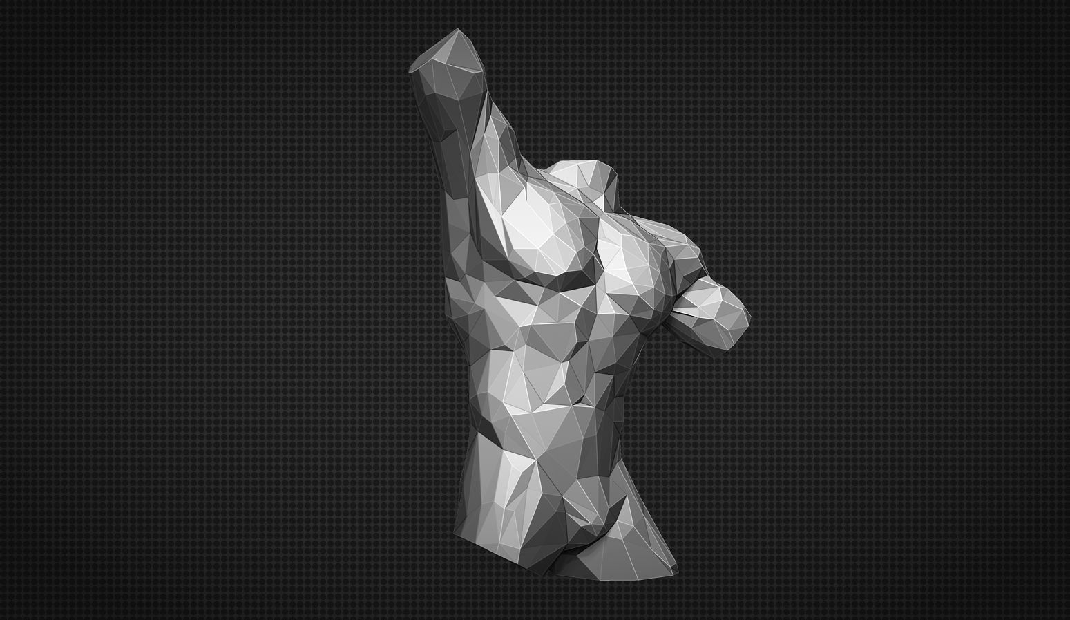 Male Torso Low Poly 3D model 3D printable | CGTrader