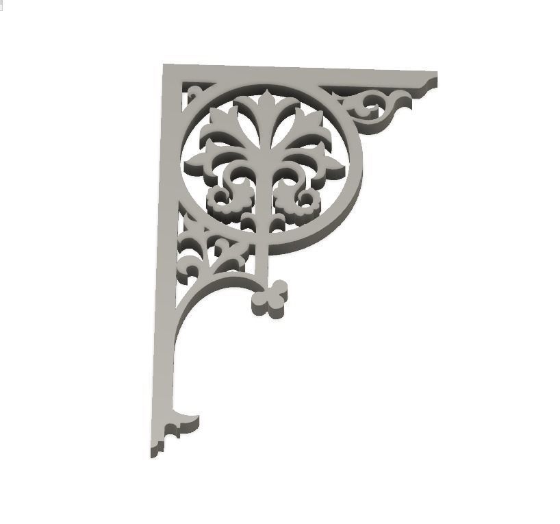 3d decor corner 3D model | CGTrader