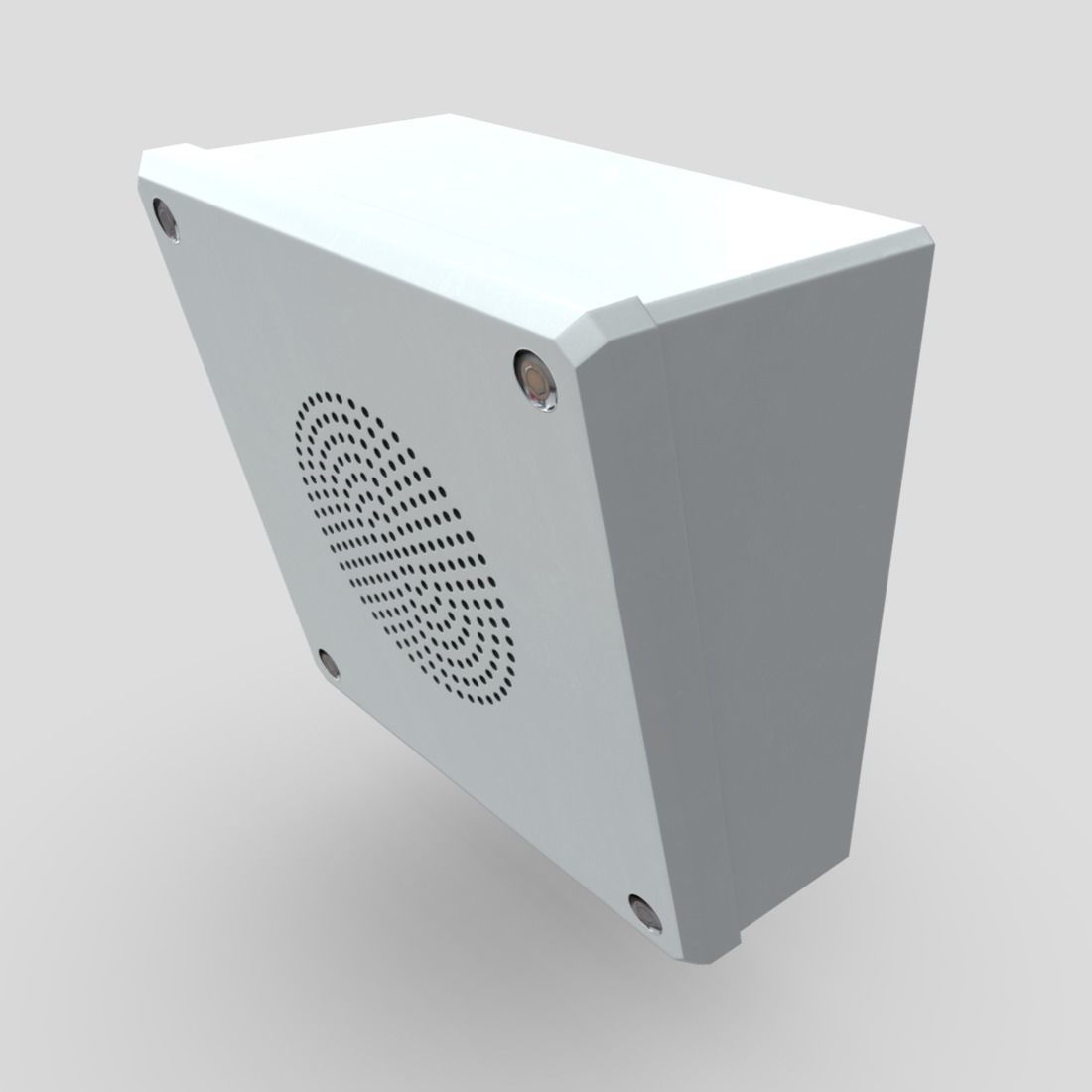 CC0 - Intercom Speacker free VR / AR / low-poly 3D model | CGTrader