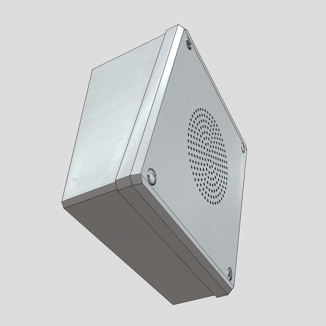 CC0 - Intercom Speacker free VR / AR / low-poly 3D model | CGTrader