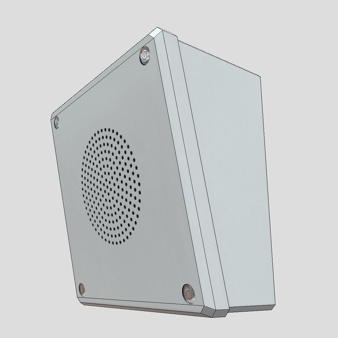 CC0 - Intercom Speacker free VR / AR / low-poly 3D model | CGTrader