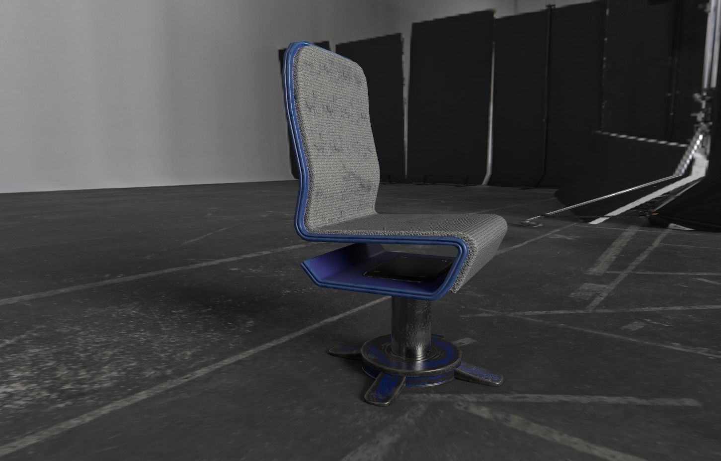 3D model Sci Fi Chair VR / AR / low-poly | CGTrader