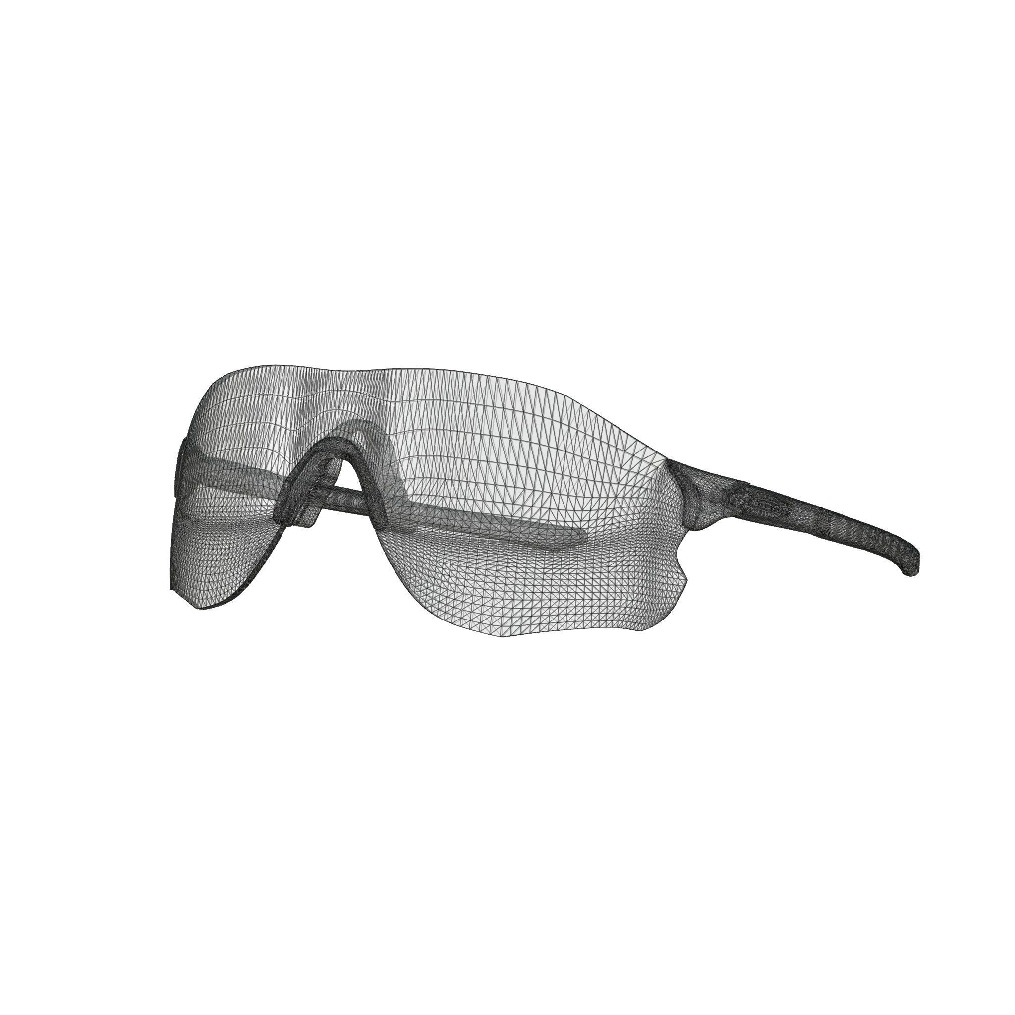 Oakley EVZero Path Clear to Black Photochromic Sport glasses 3D model ...
