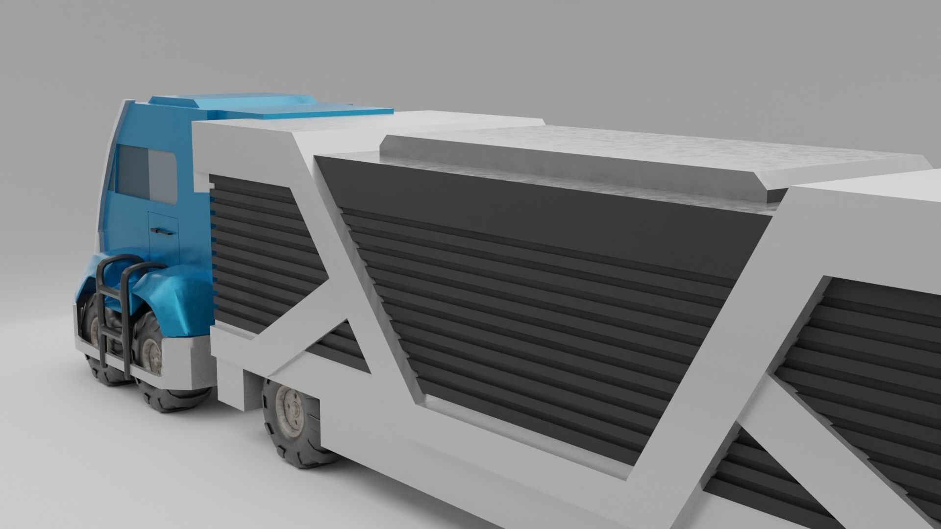 Scifi Truck 3D model | CGTrader