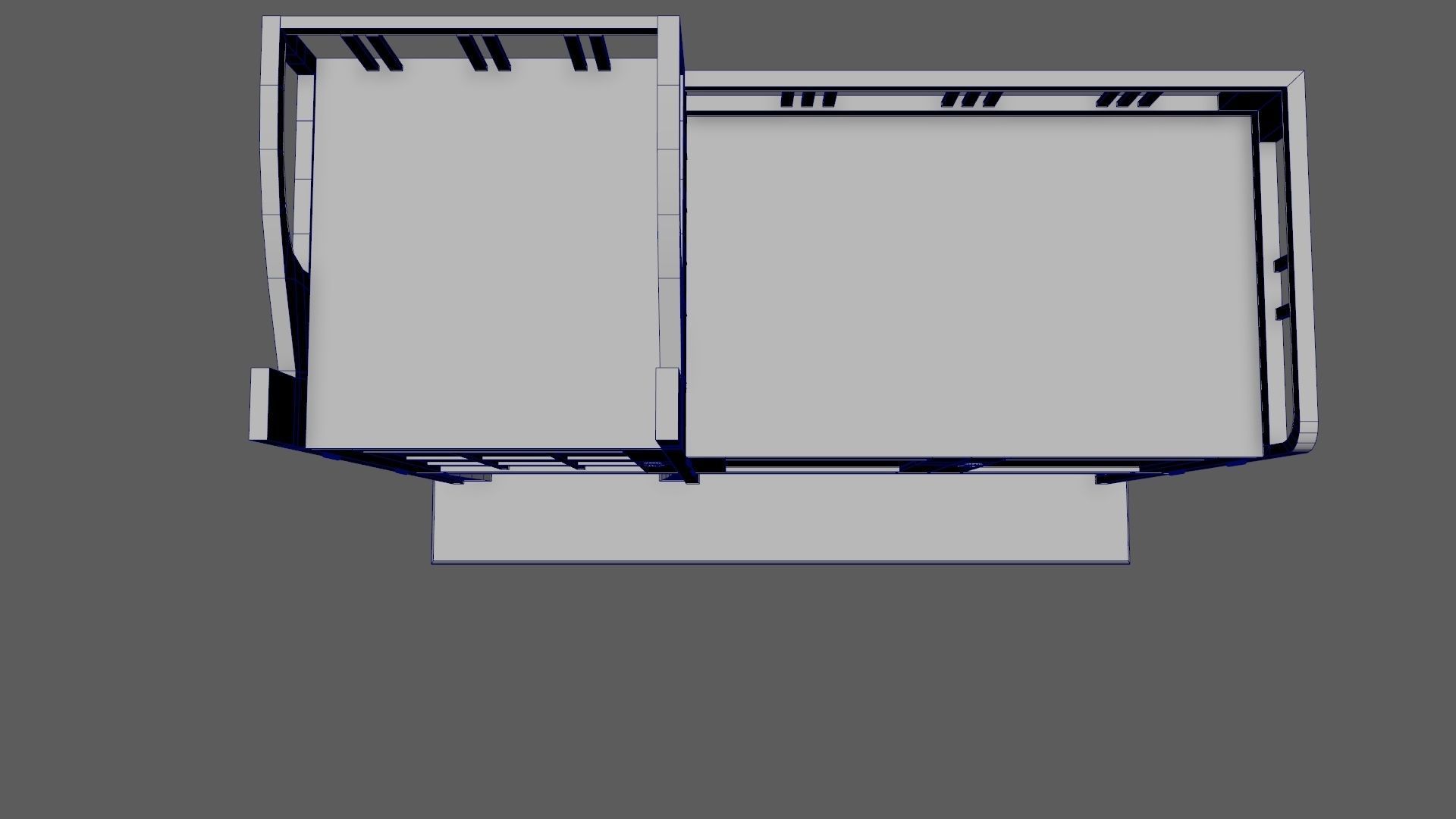 3D model Art Nouveau Oak Buffet 1902 Netherlands PBR 4k Texture Desk VR ...