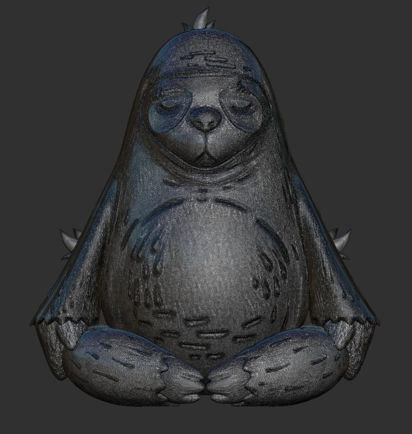 Sloth bear 3D model 3D printable | CGTrader