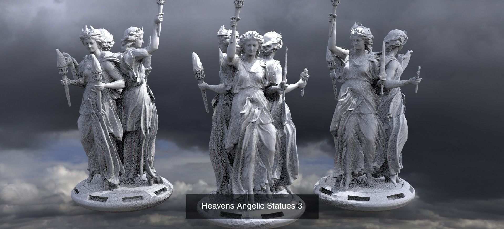 Angelic Kingdoms Collection | CGTrader