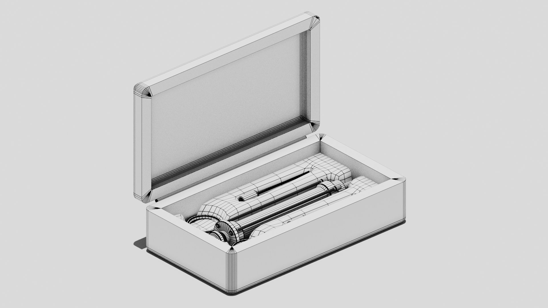 3D model OB 00 21 vampire hunter medical box VR / AR / low-poly | CGTrader