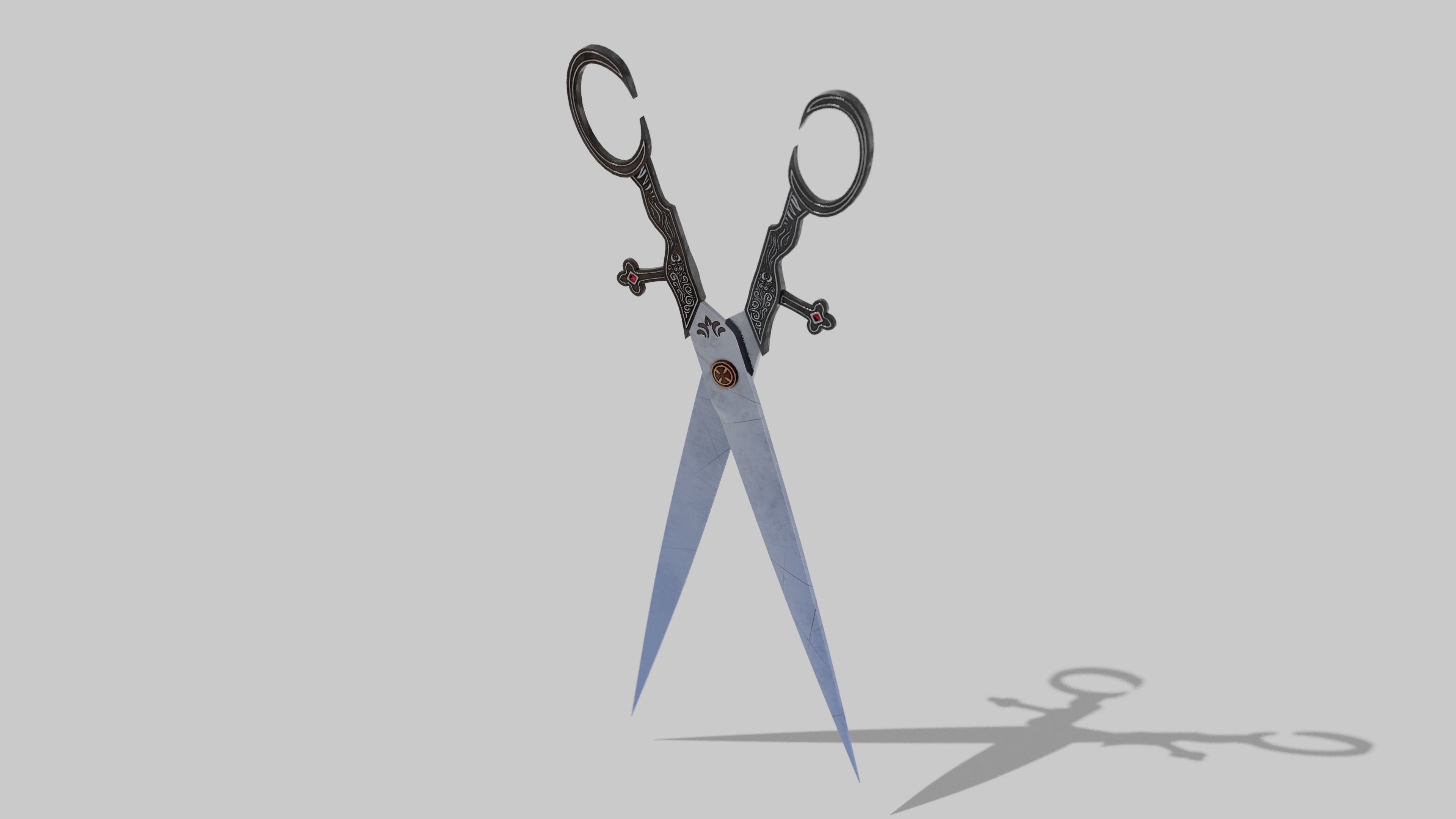 3D model OB 00 23 vampire hunter scissors VR / AR / low-poly | CGTrader