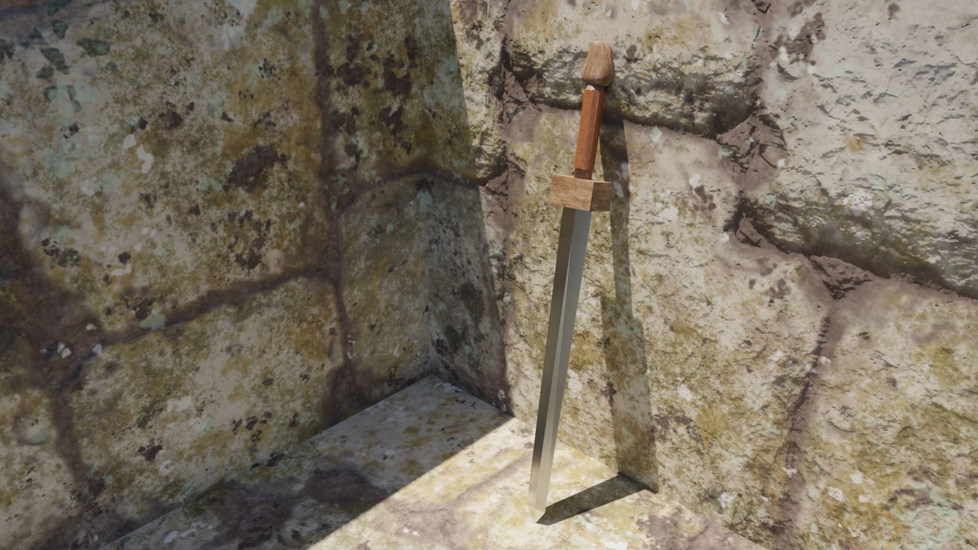 Roman Spatha Short Sword free VR / AR / low-poly 3D model | CGTrader