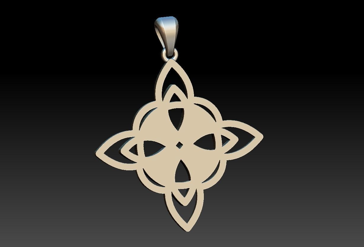 Celtic Knot 3D model 3D printable | CGTrader
