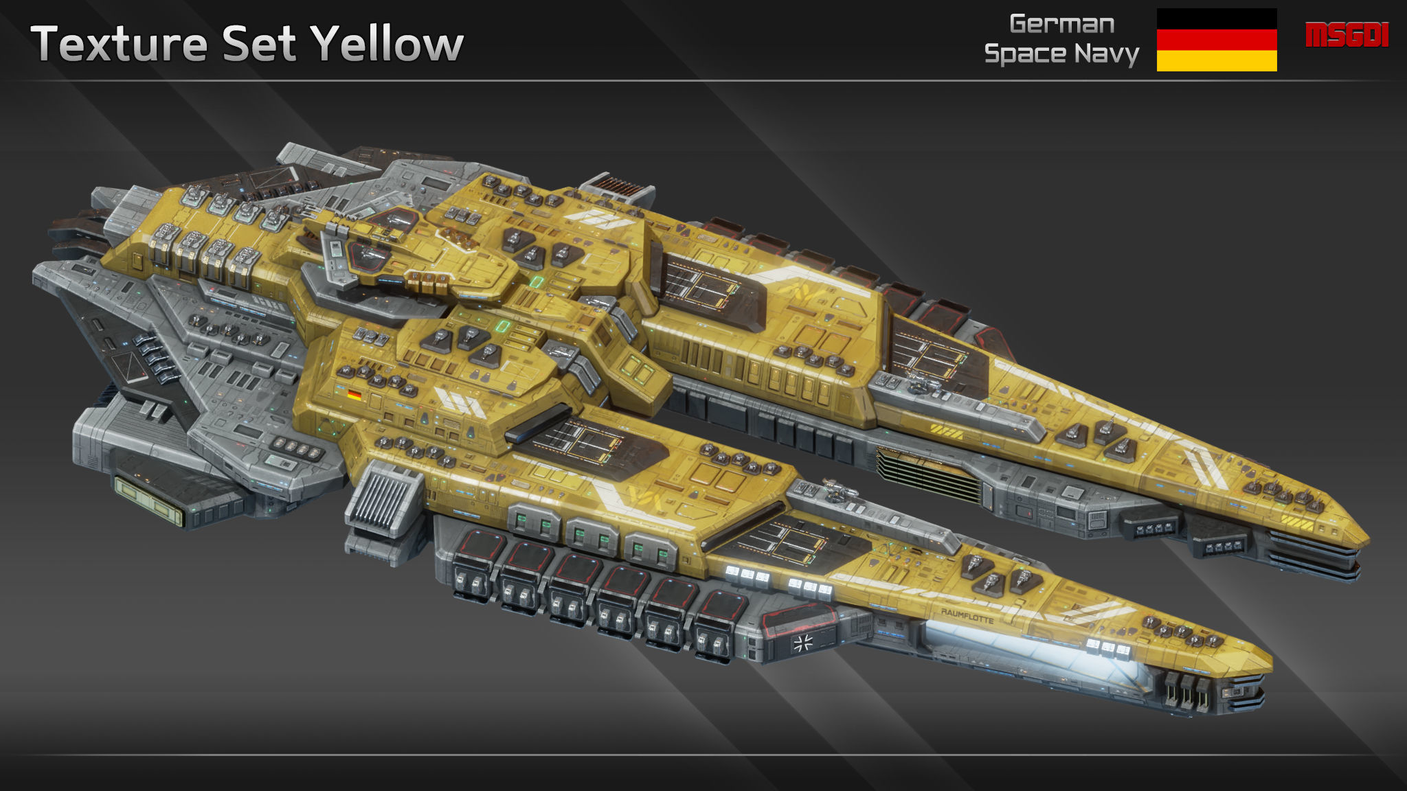 3D model GSN Kaiser Wilhelm Class Command Dreadnought VR / AR / low ...