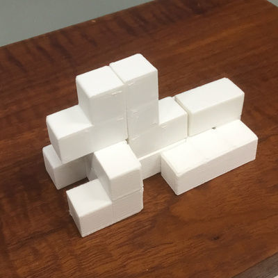 Soma Cube 3D model 3D printable | CGTrader