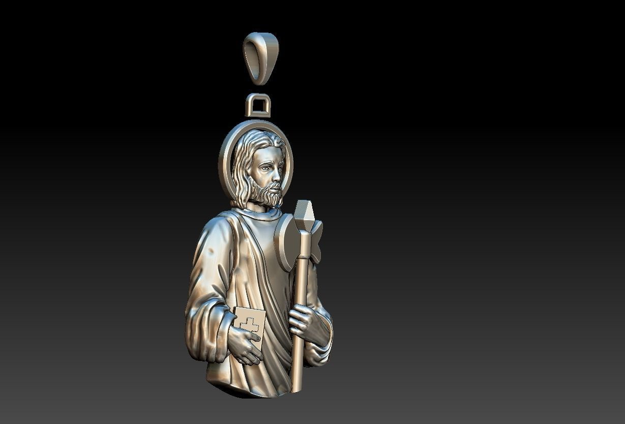 Saint Jude Thaddeus - Sao Judas Tadeu 3D model 3D printable | CGTrader
