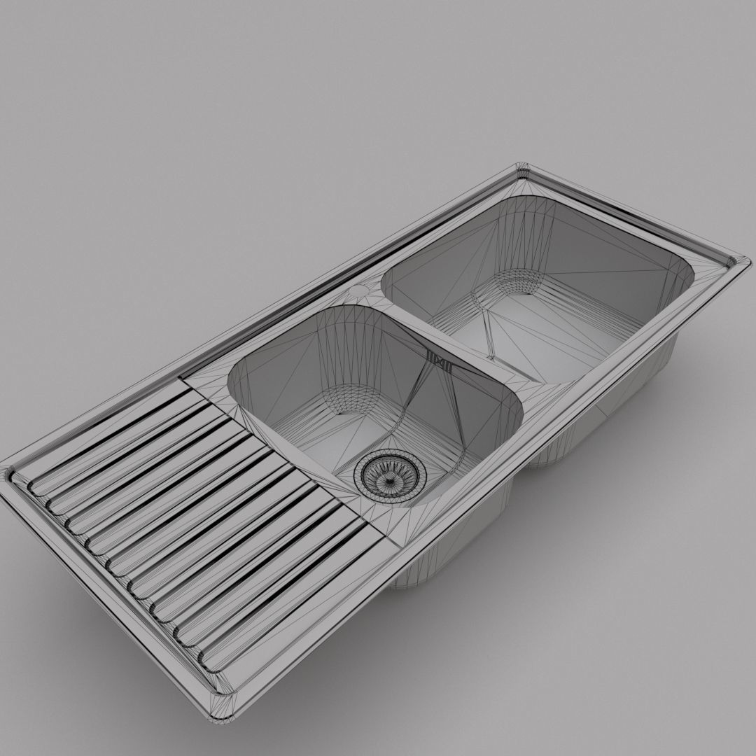 Kitchen Sink 3D model | CGTrader
