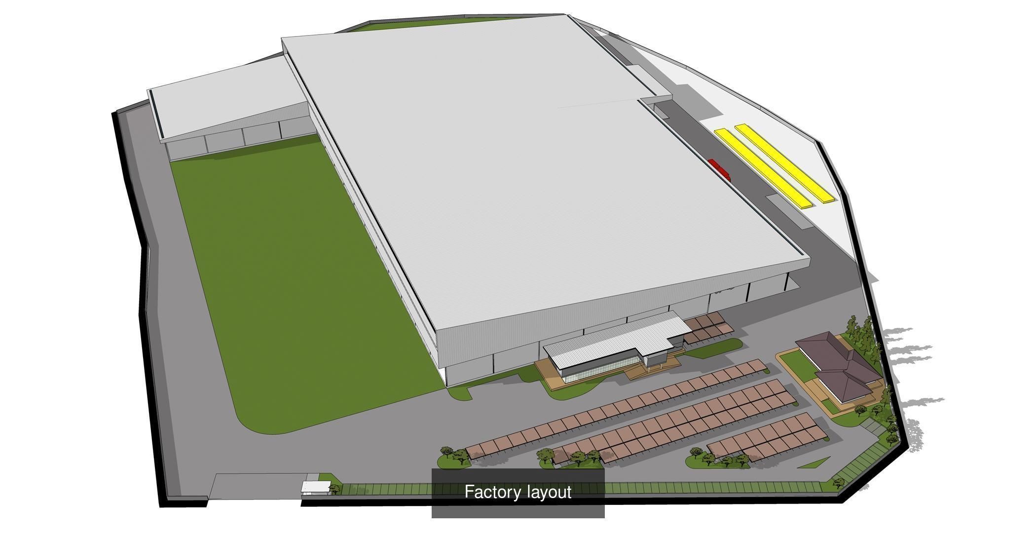 Factory layout 3D Model Collection | CGTrader