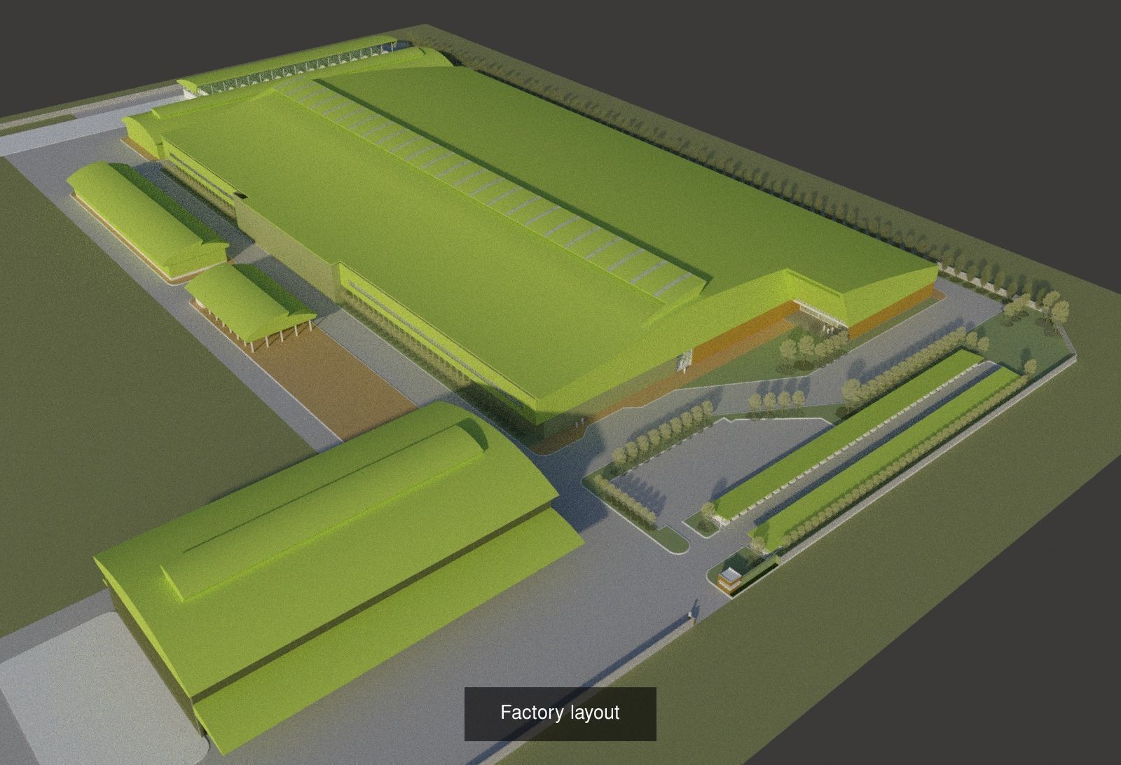 Factory layout 3D Model Collection | CGTrader