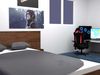 Gaming room free 3d room setup for all blender user free VR / AR / low ...