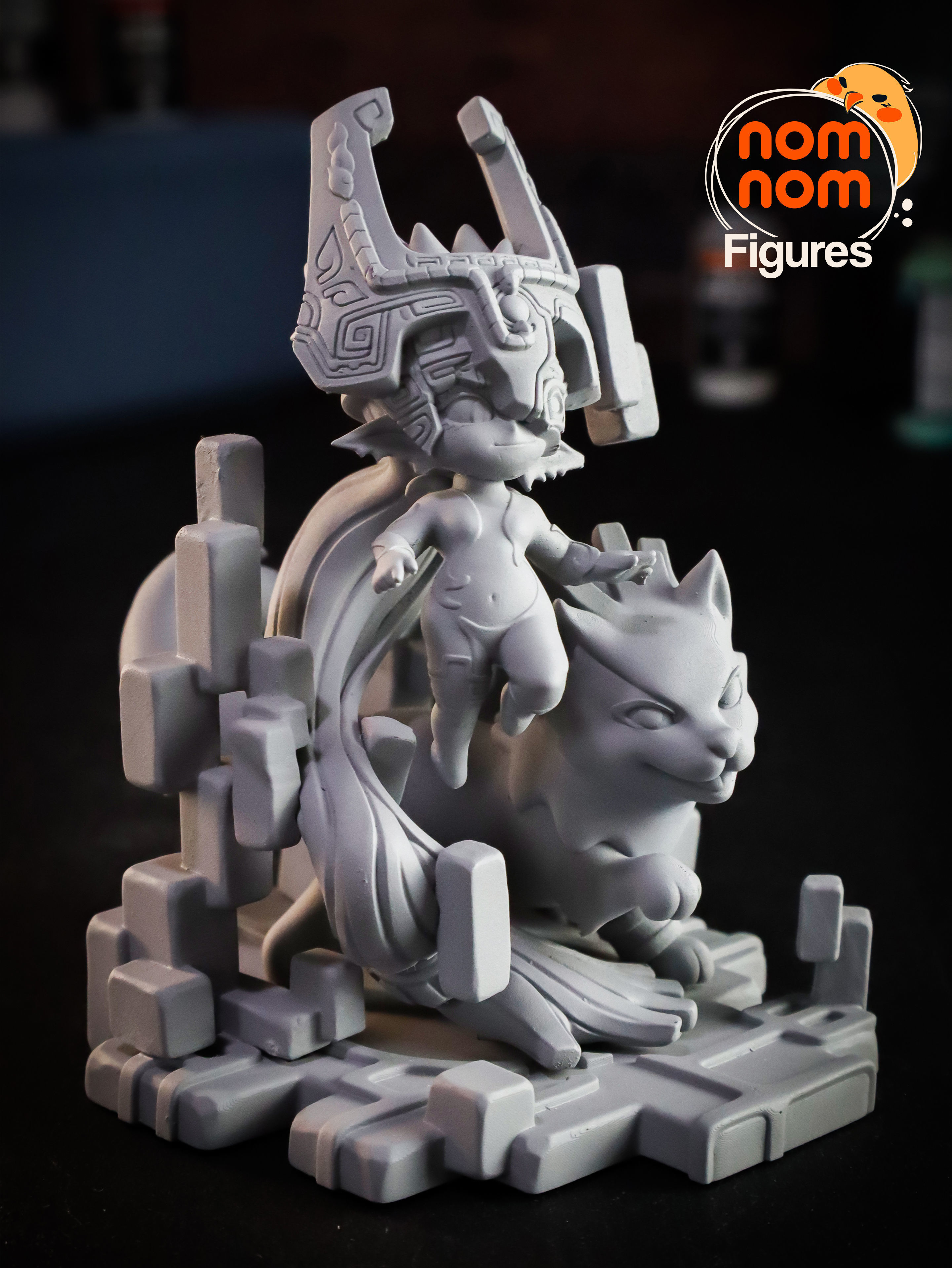 Chibi Midna - Legend of Zelda 3D model 3D printable | CGTrader