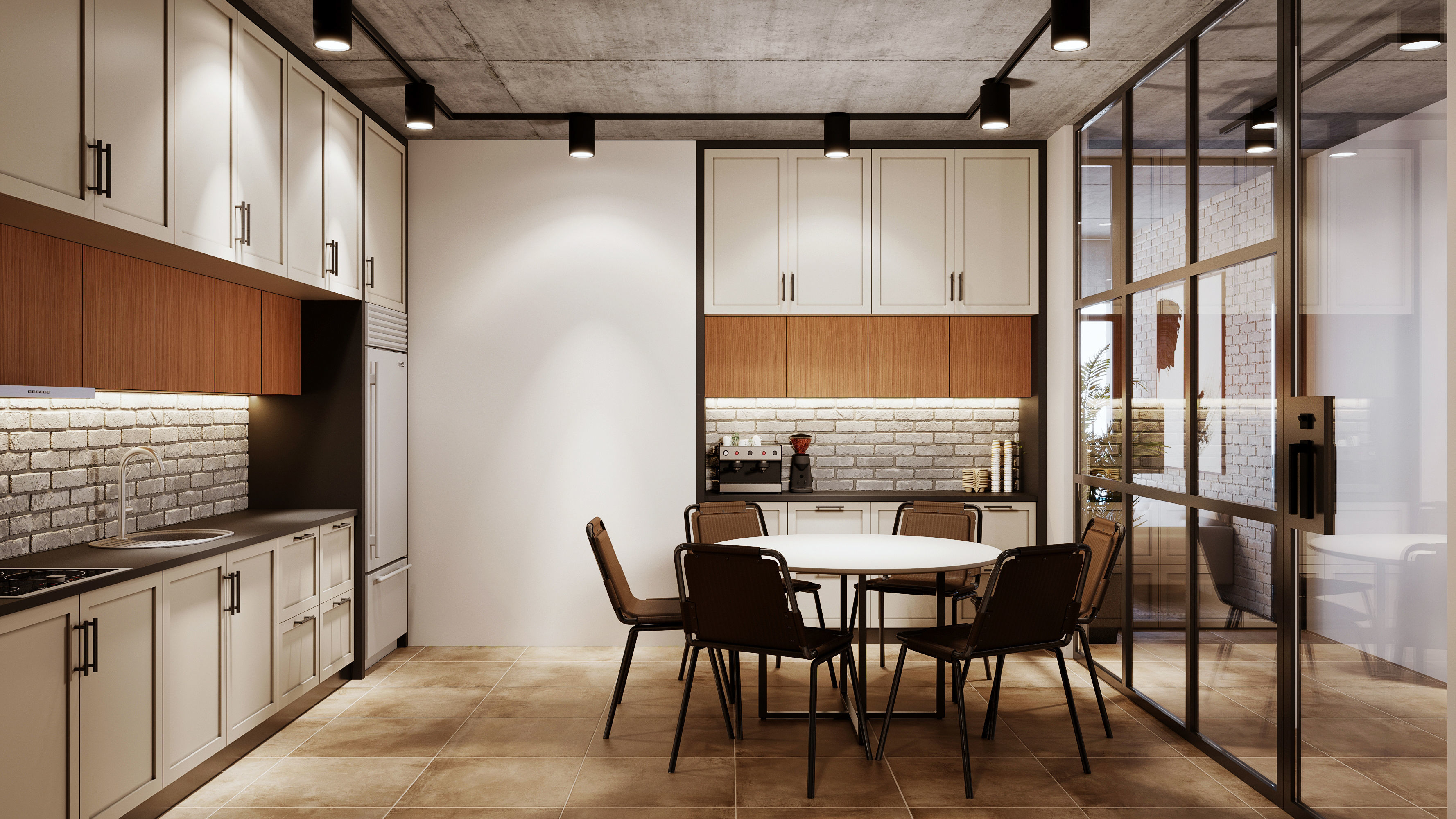 Office interior design 3D model | CGTrader