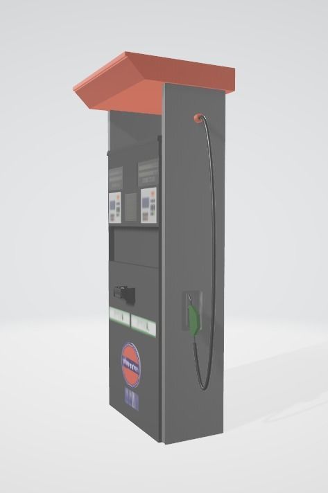 3D model Gas Pump VR / AR / low-poly | CGTrader