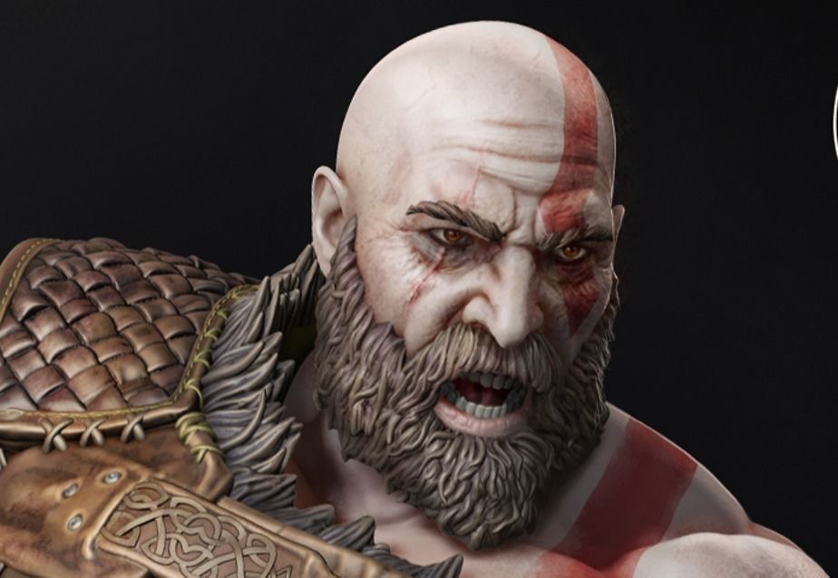 Kratos - God of War 3D model 3D printable | CGTrader