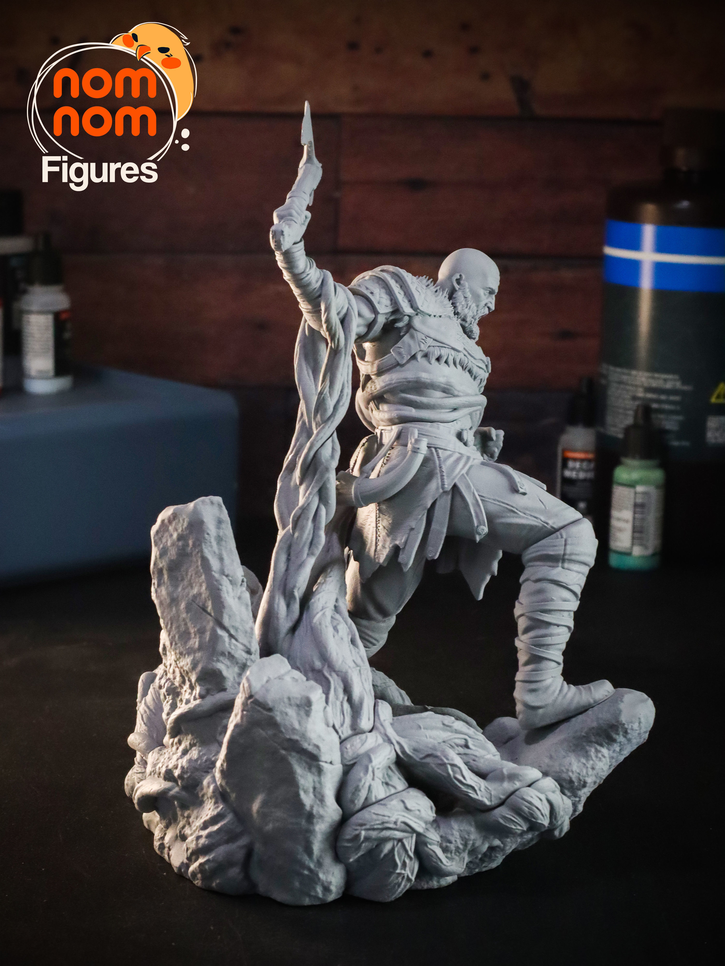 Kratos - God of War 3D model 3D printable | CGTrader