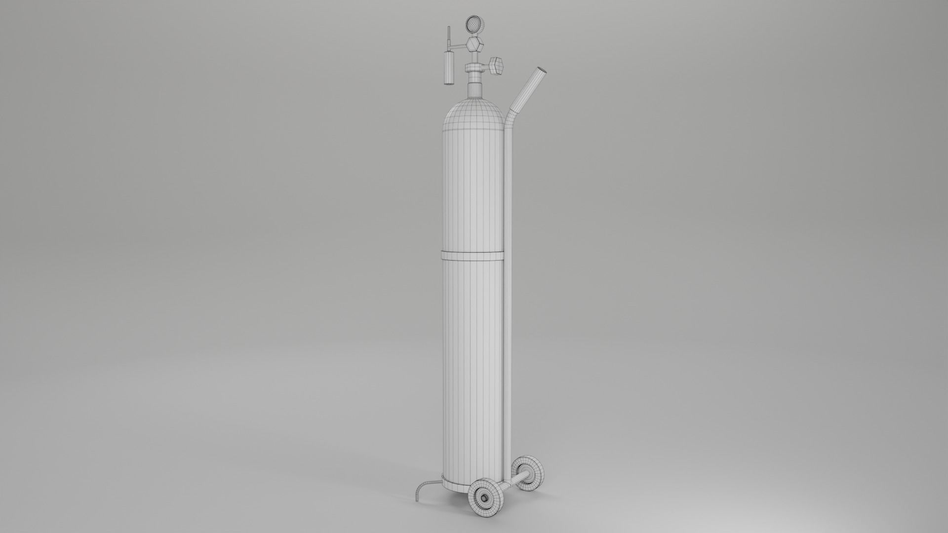 3D model Oxygen Tank Cylinder VR / AR / low-poly | CGTrader
