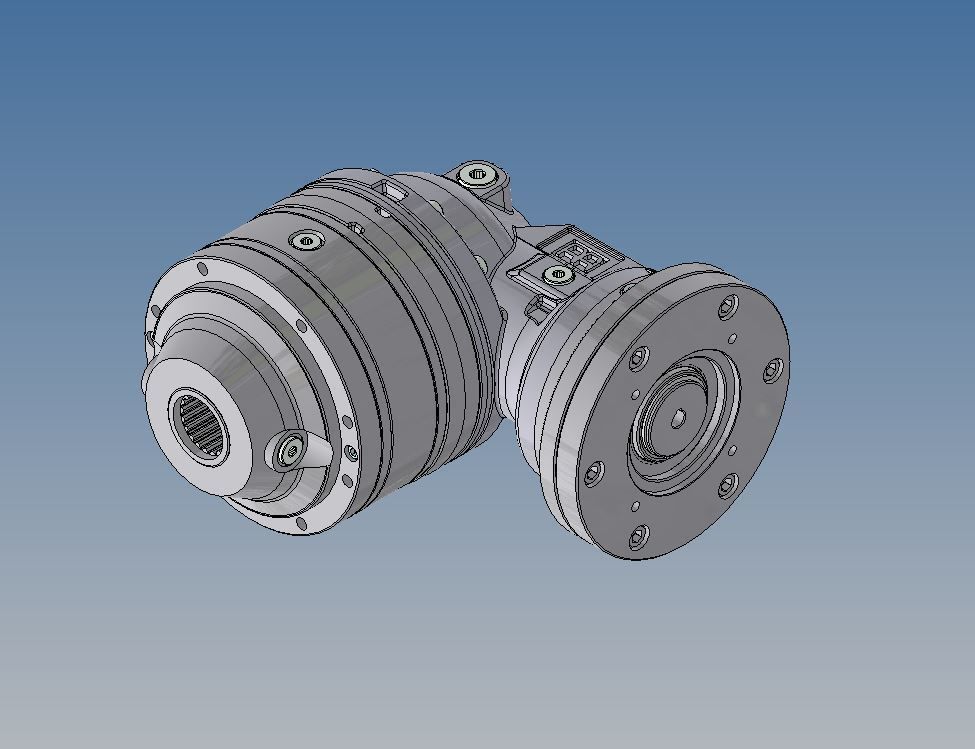 Planetary reduction gear Reggiana RA110D FS 35 3D model | CGTrader