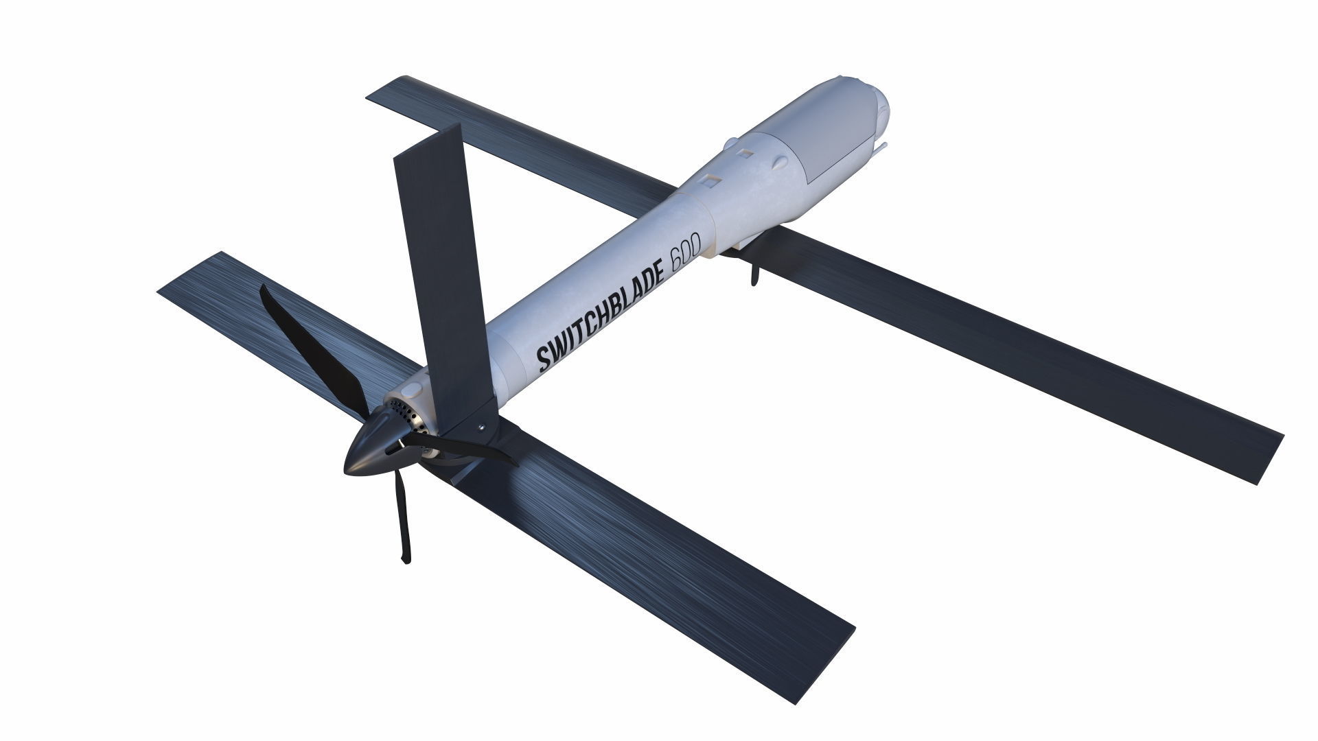 Switchblade 600 and Launcher 3D model animated | CGTrader