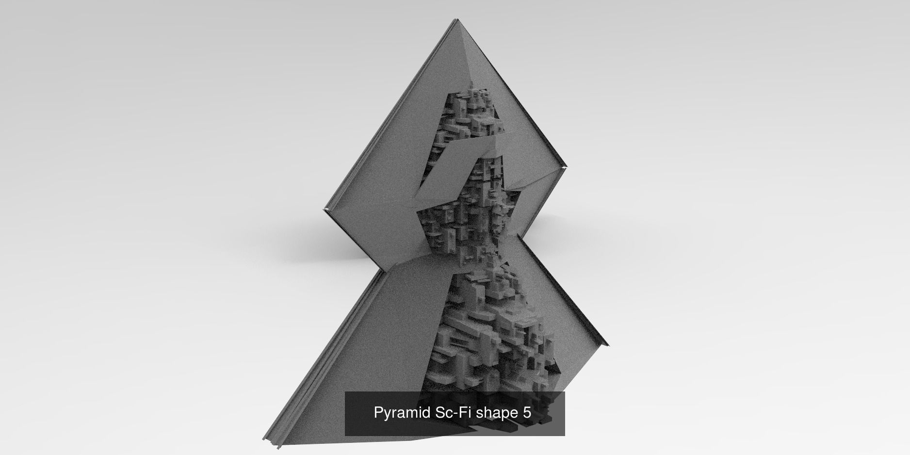 Pyramid Collection 1 | CGTrader