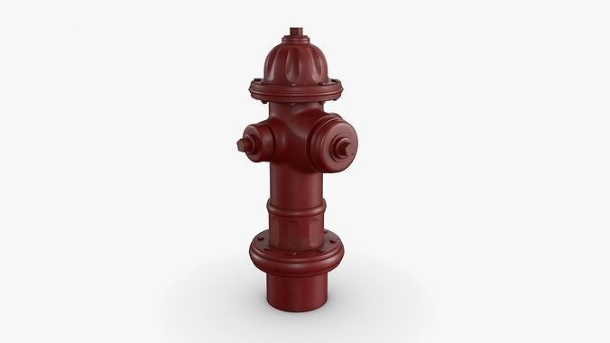 3D model fire hydrant VR / AR / low-poly | CGTrader