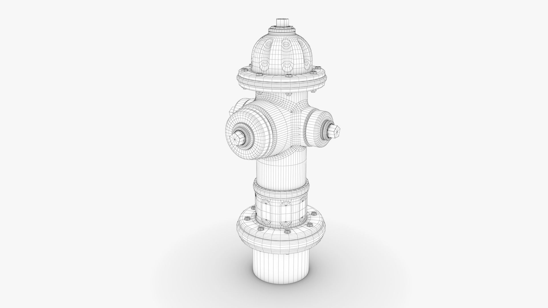 3D model fire hydrant VR / AR / low-poly | CGTrader